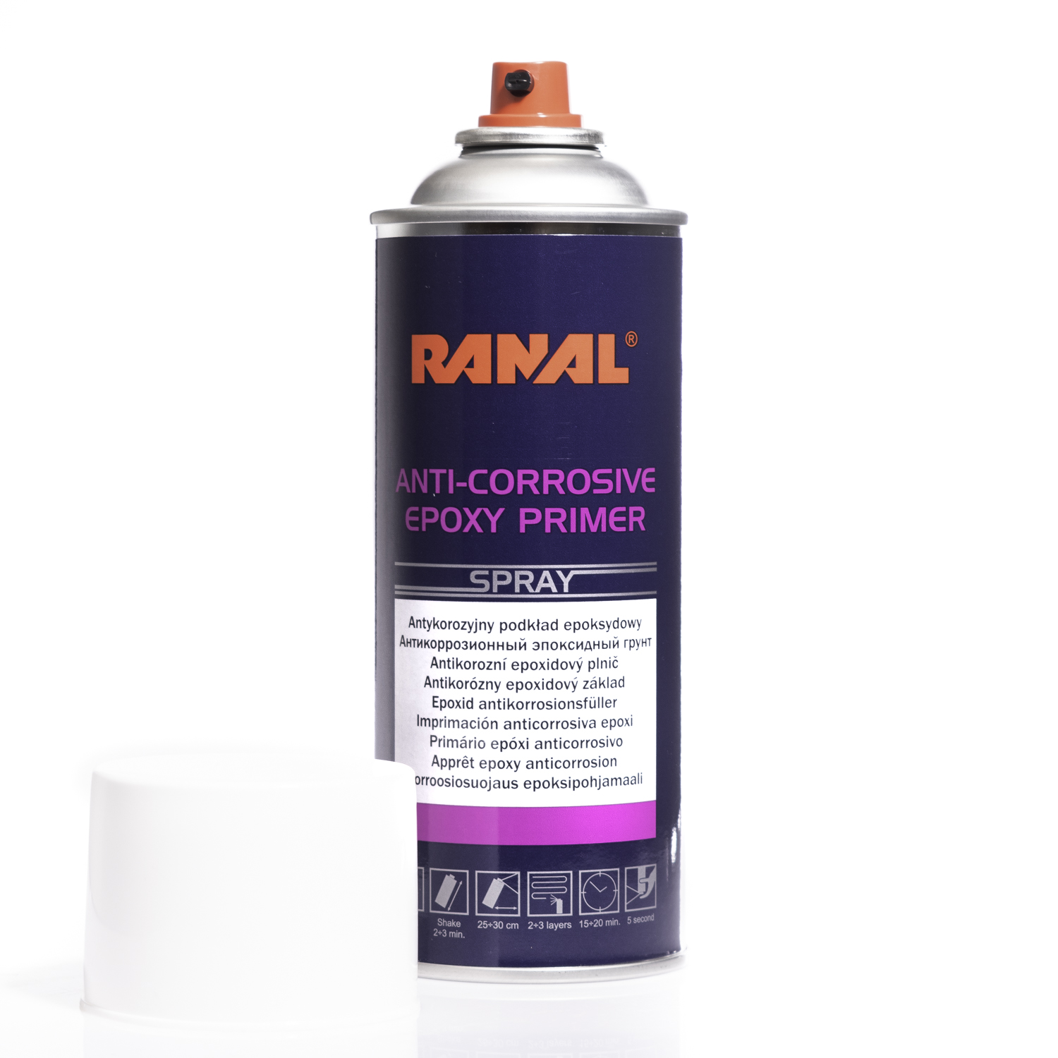 Ranal Antykorozyjny Podkład Epoksydowy Spray 400Ml - RANAL ...
