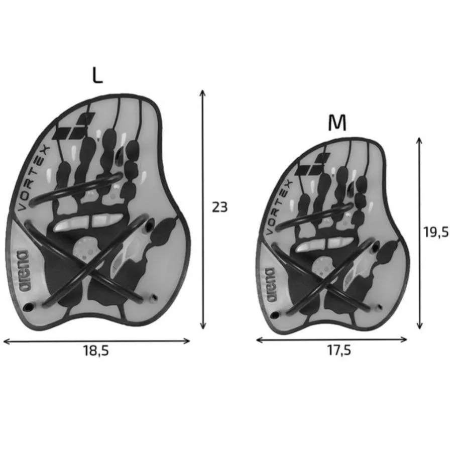 Wiosełka pływackie Arena Vortex Evolution Rozmiar L - Arena | Sport ...
