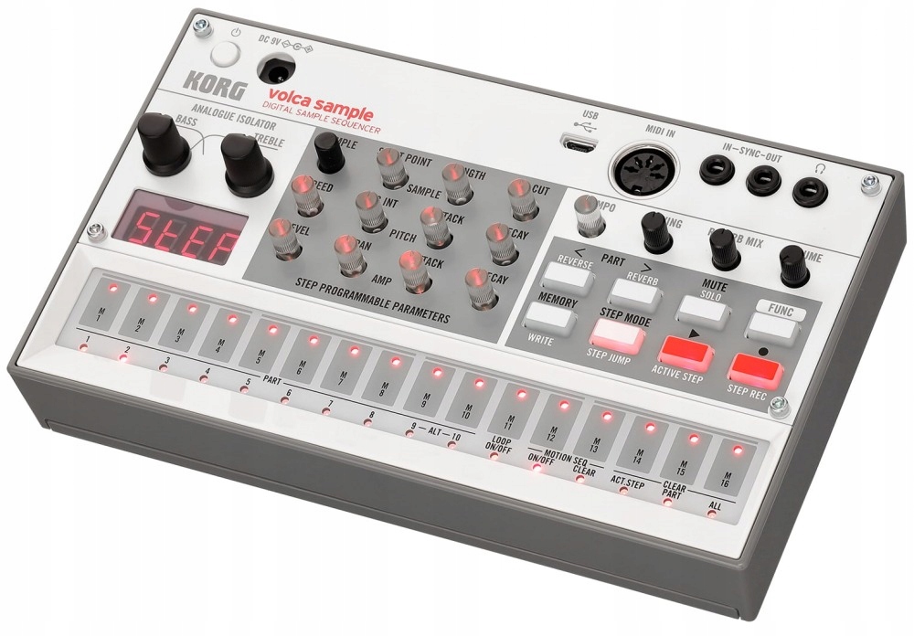 Korg Volca Sample 2 - Sekwencer, Sampler Z Usb - KORG | Sklep EMPIK.COM
