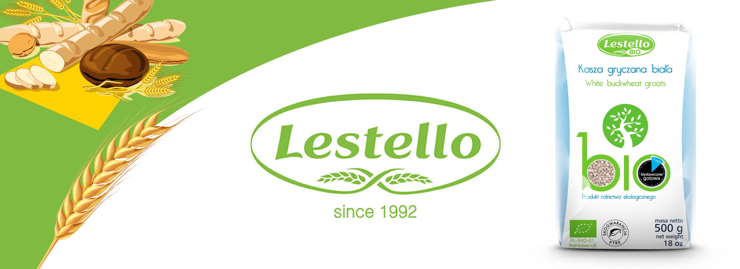 Hrisca alba, Lestello, Bio, 500g - eMAG.ro