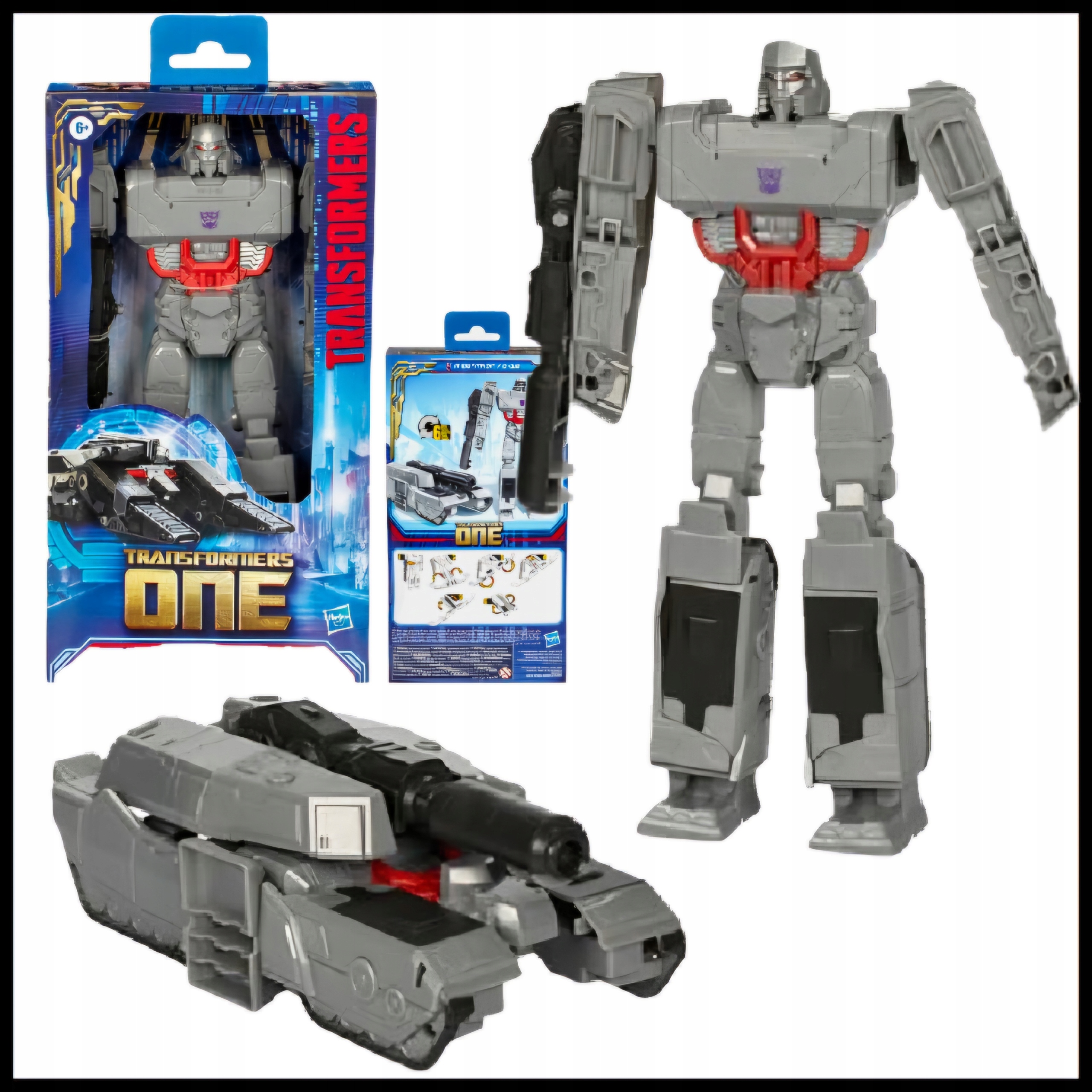 TRANSFORMERS ONE MEGATRON Robot Mega Changer Figure
