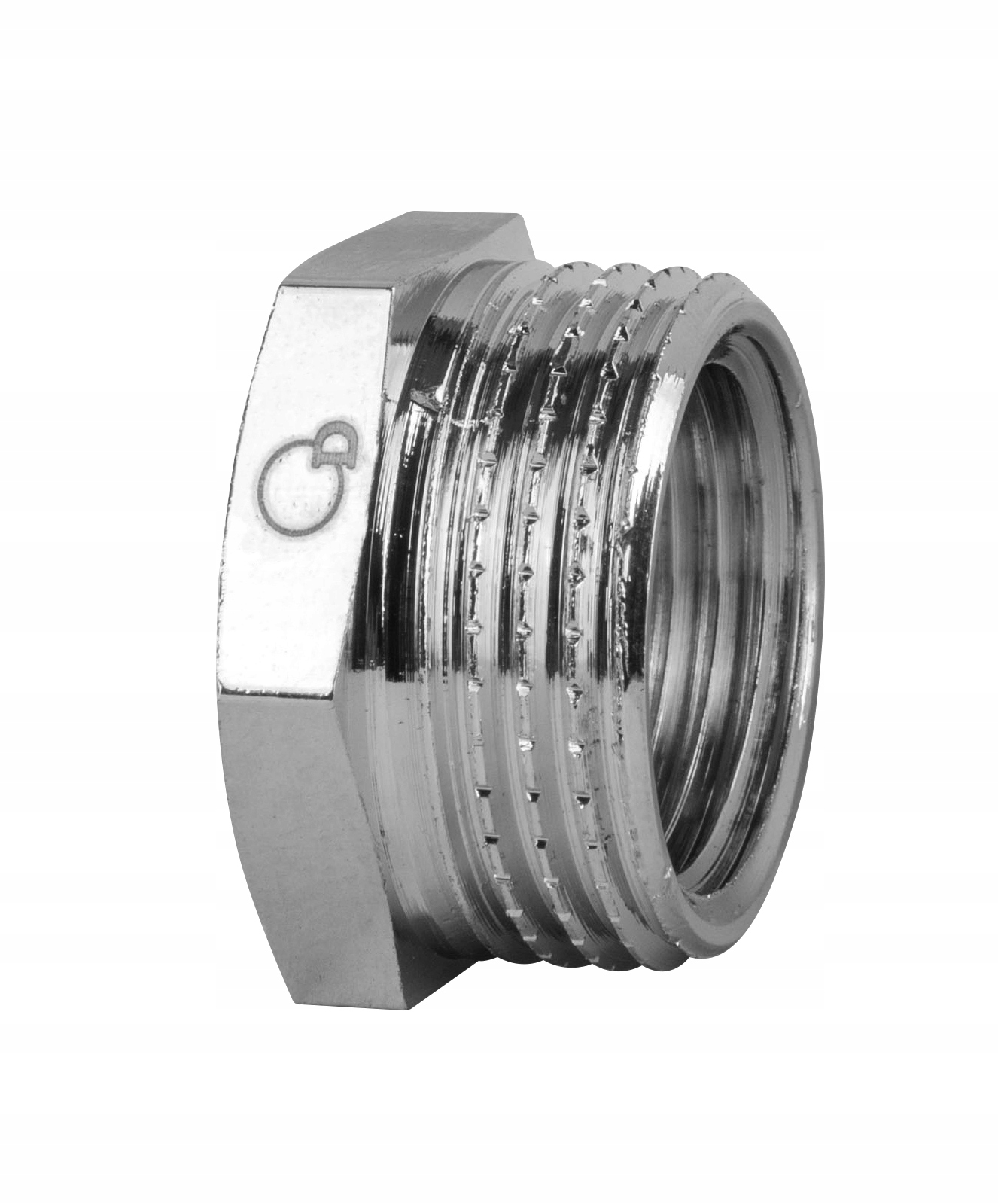 RÉDUCTEUR CHROME 1/2 X 3/8 POUCE CHROME