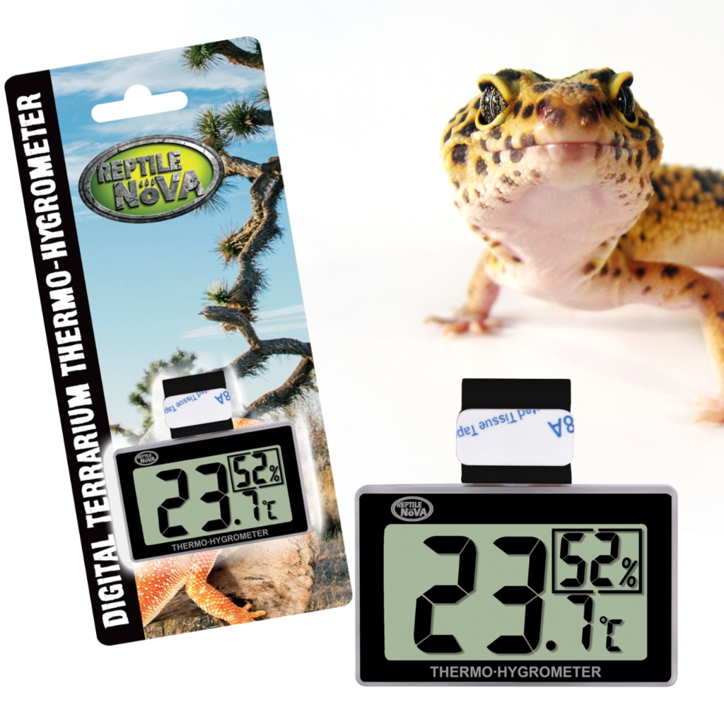 Termómetro Higrómetro Digital DIG THERMO HIGROMETER Reptile Nova