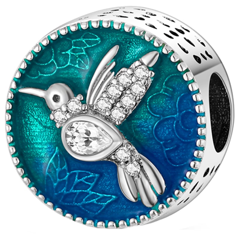 shumee Obeski za Pandora obesek Obeski Srebro 925 Trusky Kolibri ...