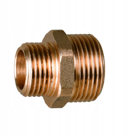 Messing Reduziernippel Reduzierung 1/2 x 3/8 AQUER