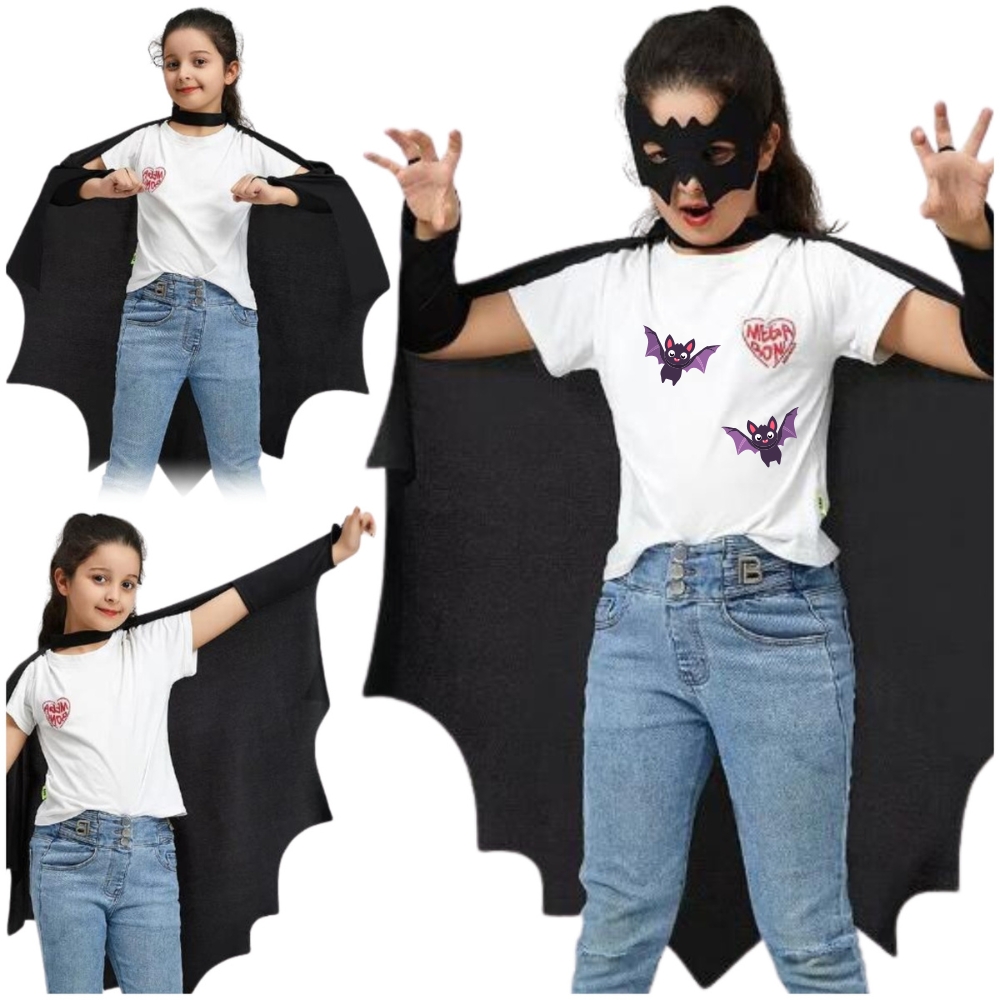 shumee Kostum plašča za dan svetega Andreja za otroke, netopirje ...