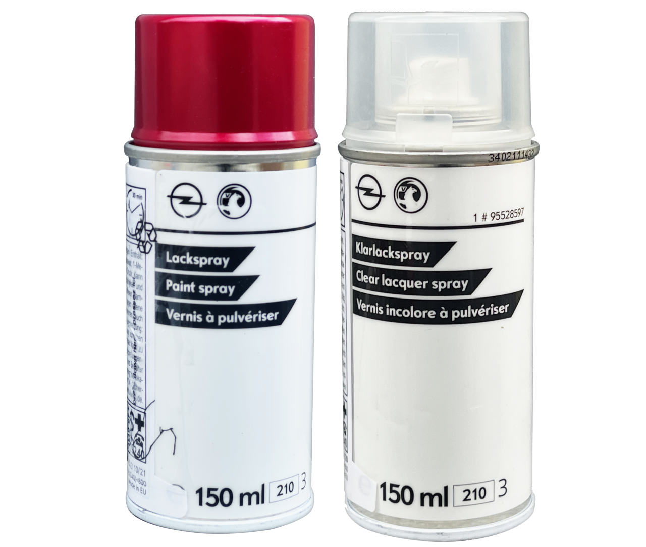 shumee Originalna barva za OPEL Z50H, komplet 2x150ml, sprej Orientrot Met. | mimovrste=)