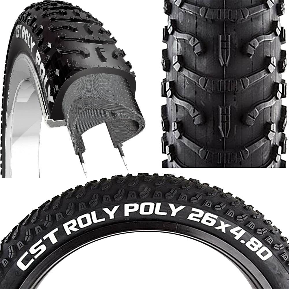 shumee PNEVMATIKA 26x4.8 CST ROLY POLY FAT BIKE Wire 122-559 60TPI ...
