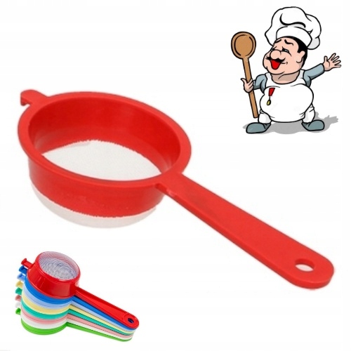Colino in plastica 7,5 cm Colino da cucina per filtrare e setacciare ...