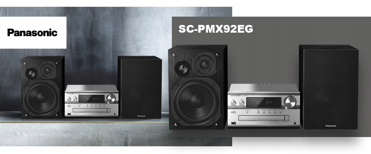 Panasonic SC-PMX92 Wieża System stereo CD - Panasonic | Sklep EMPIK.COM