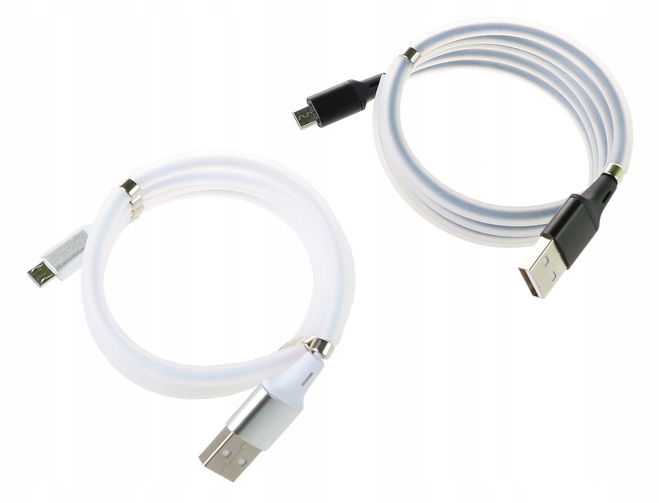 KABEL USB MICRO 1m Ładowarka Magnesy 3080 - Smart-tel.pl | Sklep EMPIK.COM