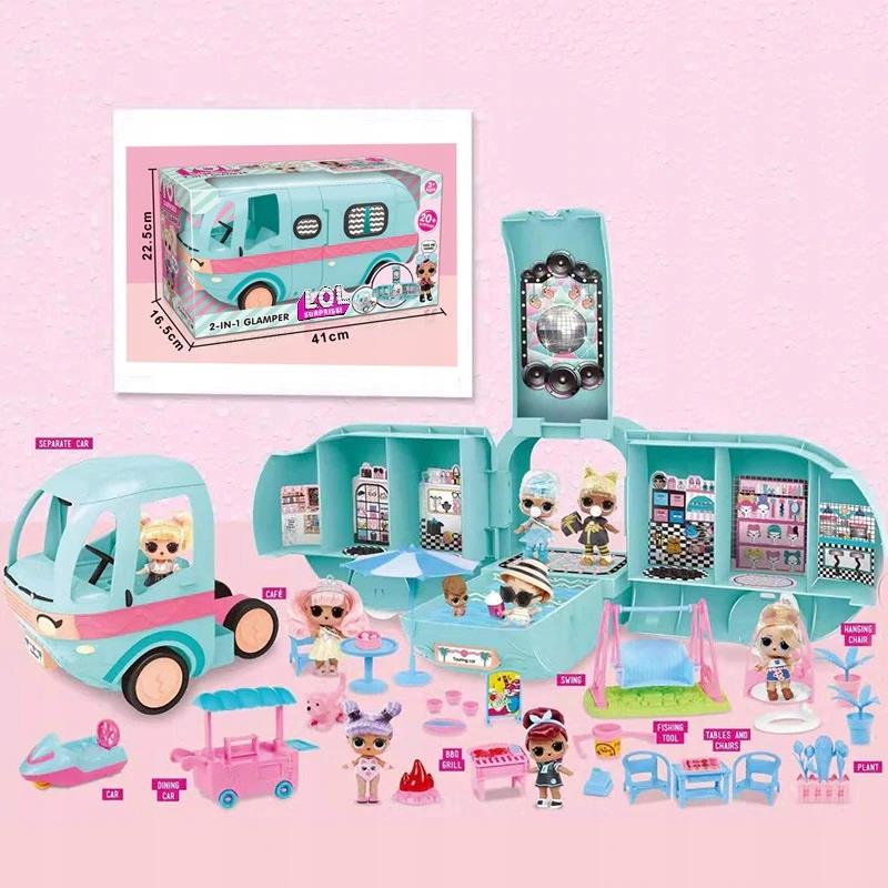 LOL Kamper AUTOBUS Surprise Glamper 25pcs L.O.L - Tobbi-Toys | Sklep ...