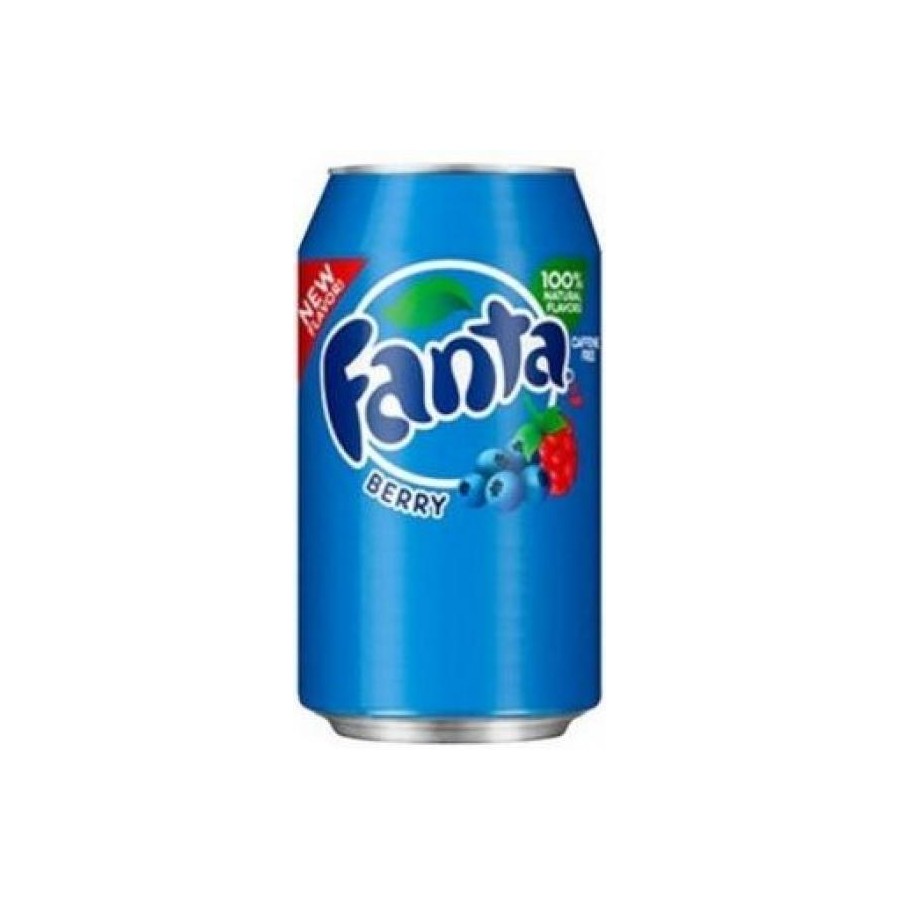 Fanta Berry 355ml USA - orzeźwiający napój gazowany - Fanta | Sklep ...