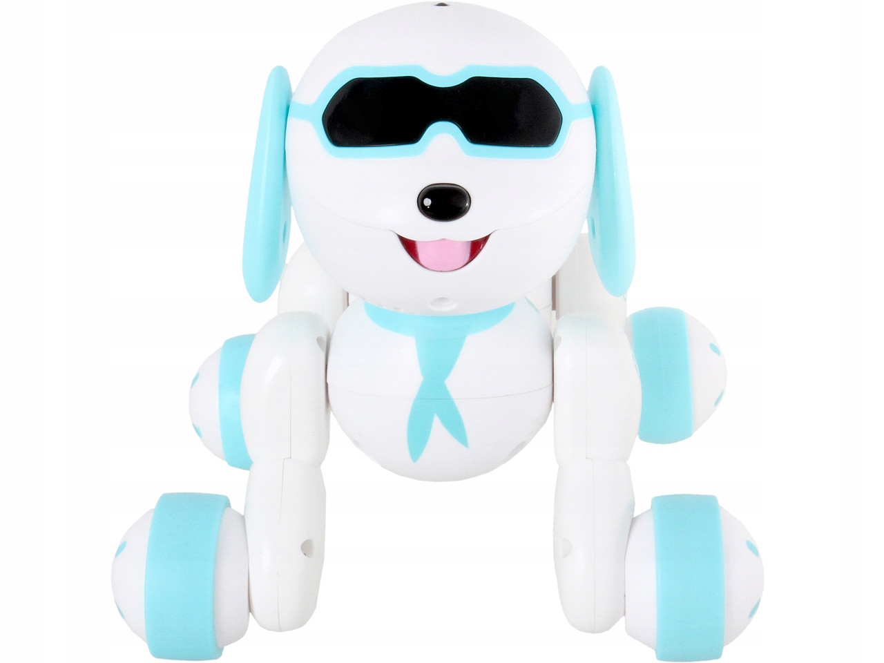 PIESEK FAFIK ROBOT Interaktywny chodzi robopiesek NIEBIESKI - Inna ...