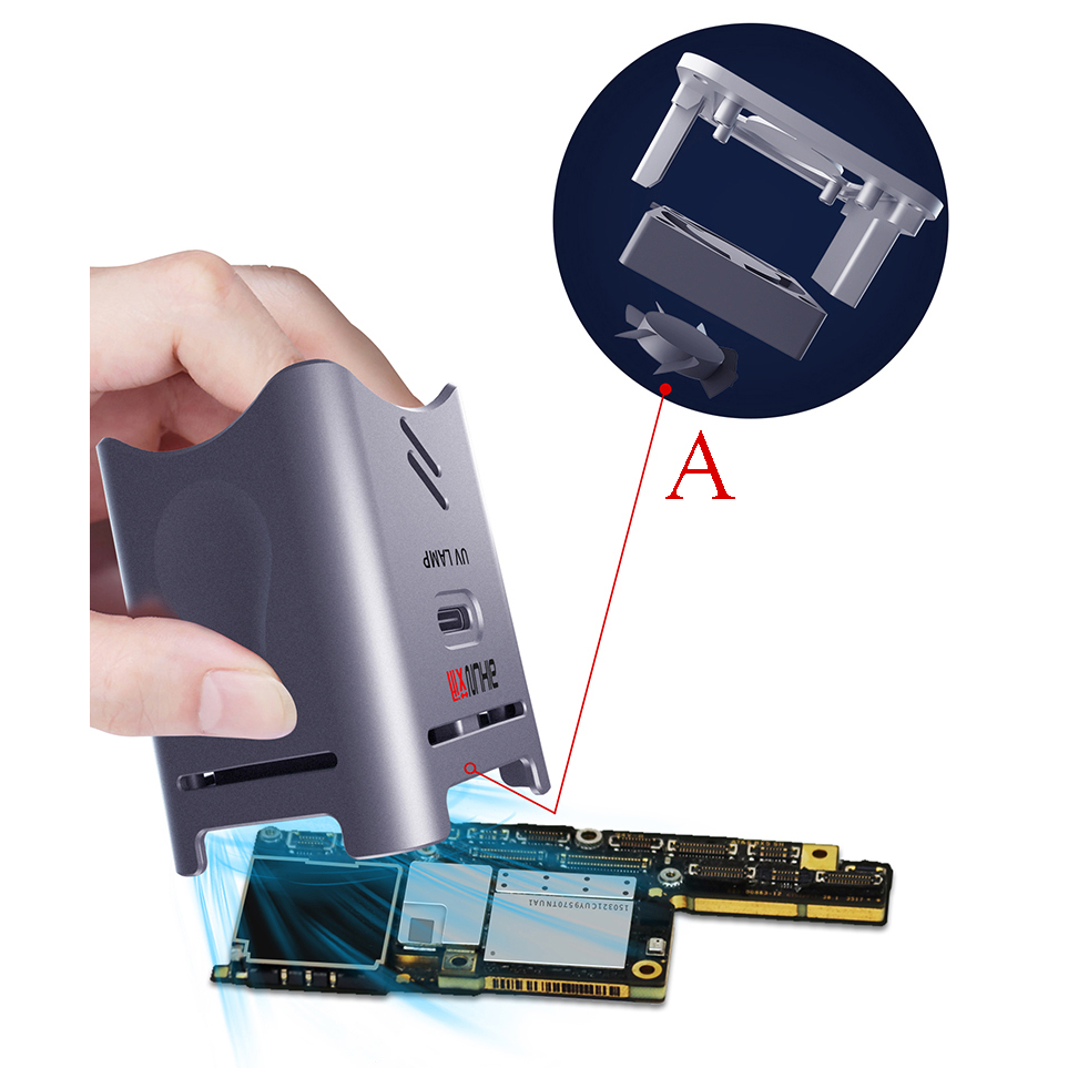 Lampa Uv Aixun Ax-Uv Utwardzanie Kleju Soldermaski - Techrebal | Sklep EMPIK.COM