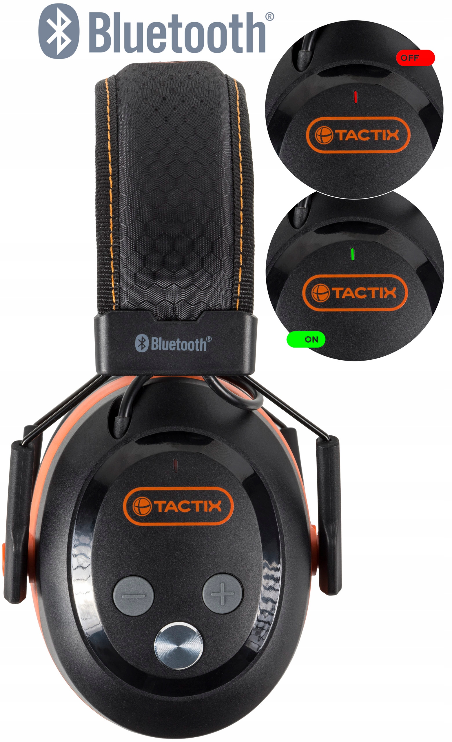 Nauszniki Słuchawki Ochronne Bluetooth Tactix - Tactix | Sklep EMPIK.COM