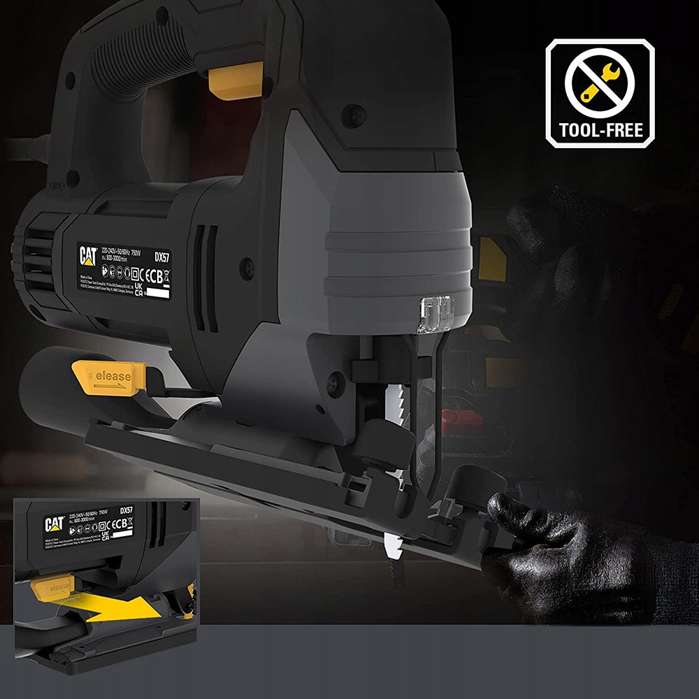 CAT, Wyrzynarka Sieciowa, Dx57 - Caterpillar | Sklep EMPIK.COM