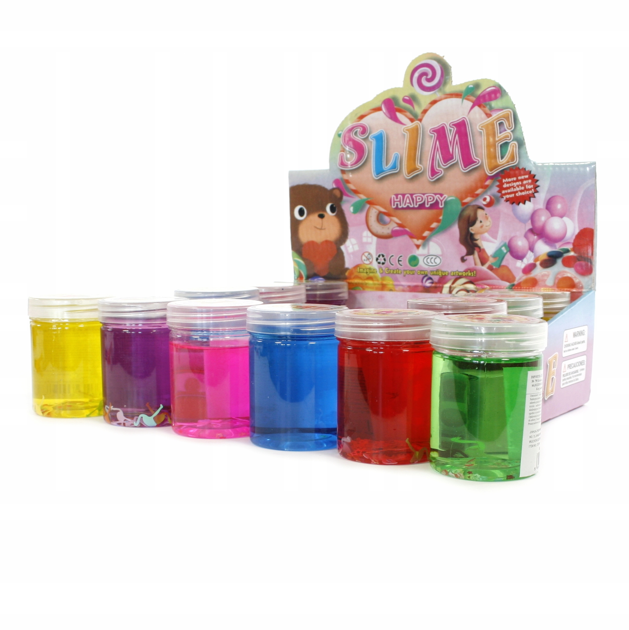 Rozciągliwy Slime Masa Plastyczna Różne Kolory - Midex | Sklep EMPIK.COM