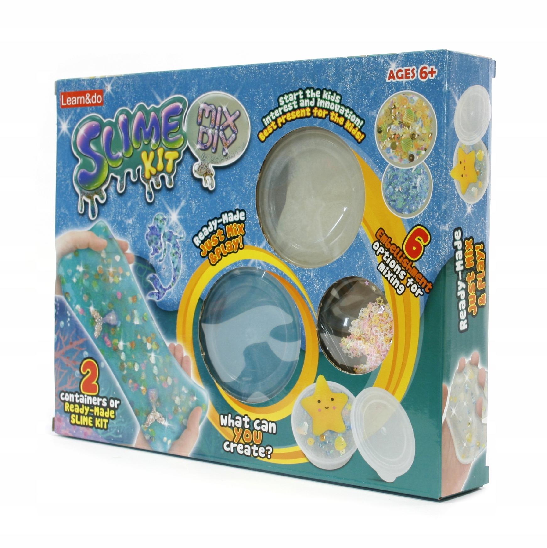 FABRYKA SLIME + KORALIKI GOTOWY GLUT Różne Kolory - Midex | Sklep EMPIK.COM