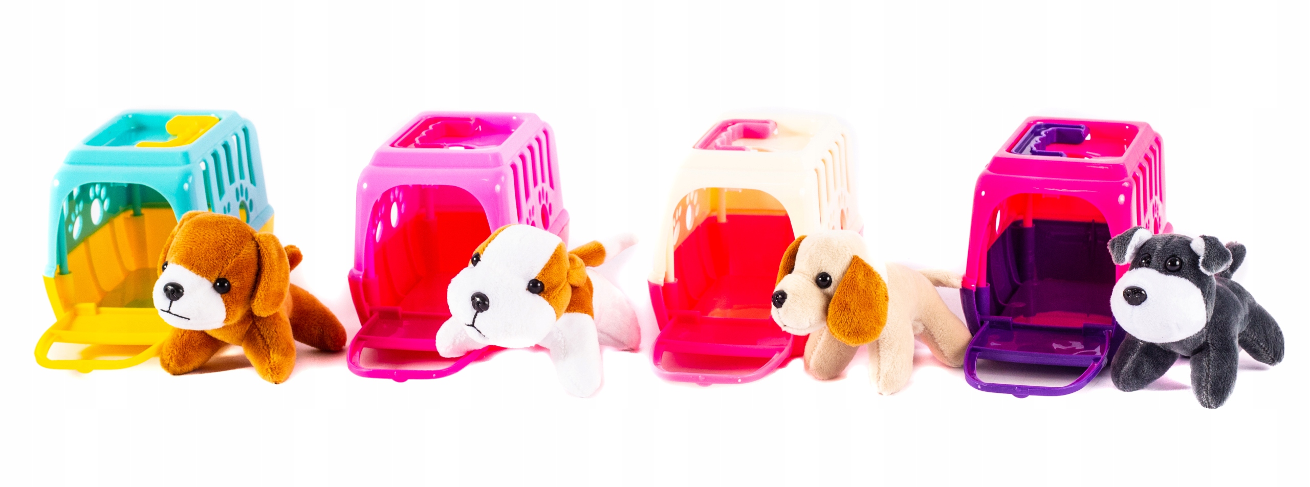 PIESEK REKS MASKOTKA W TRANSPORTERZE Różne Kolory - Midex | Sklep EMPIK.COM