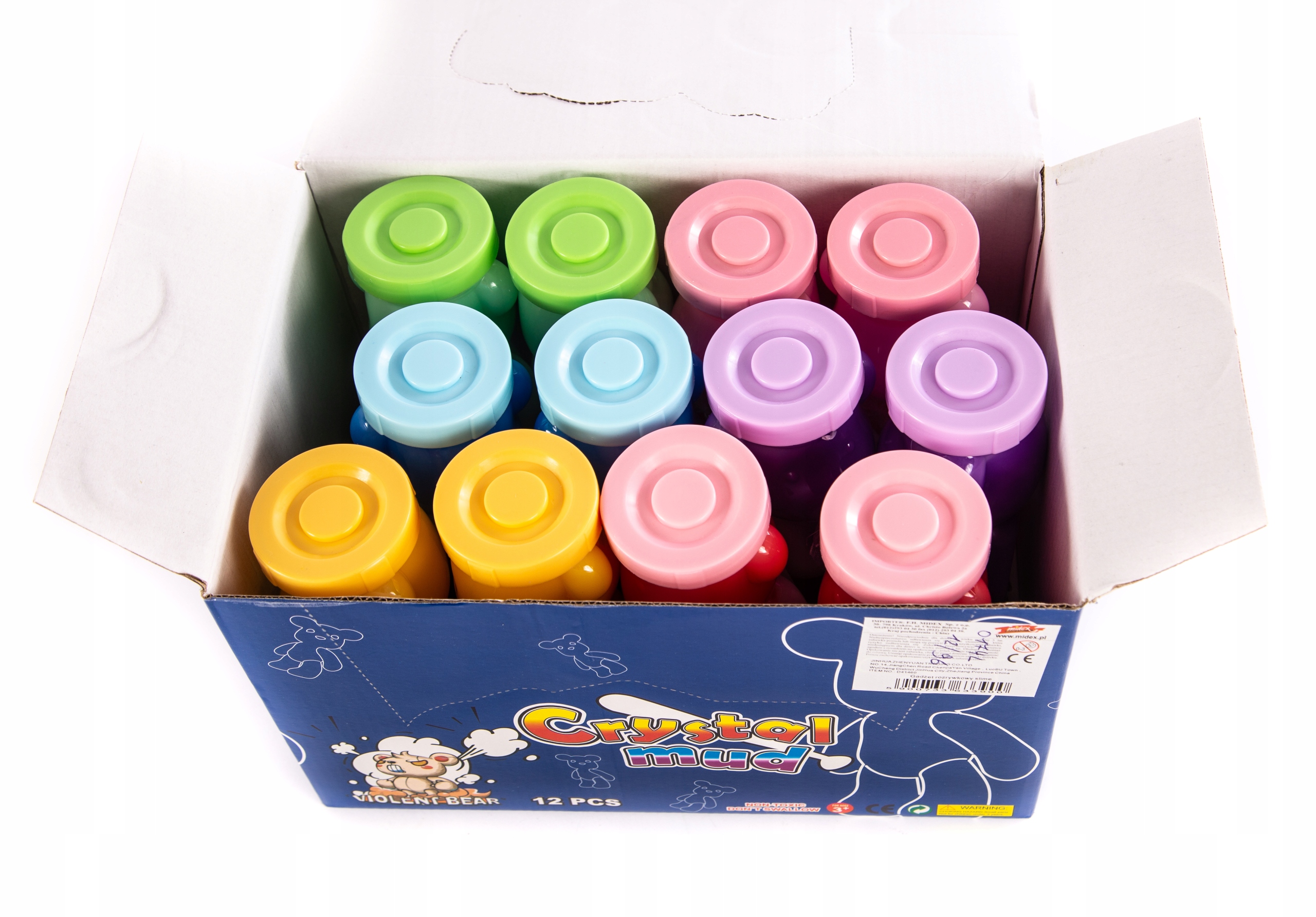 Miś Slime Glutek Masa Sensoryczna Różne Kolory - Midex | Sklep EMPIK.COM