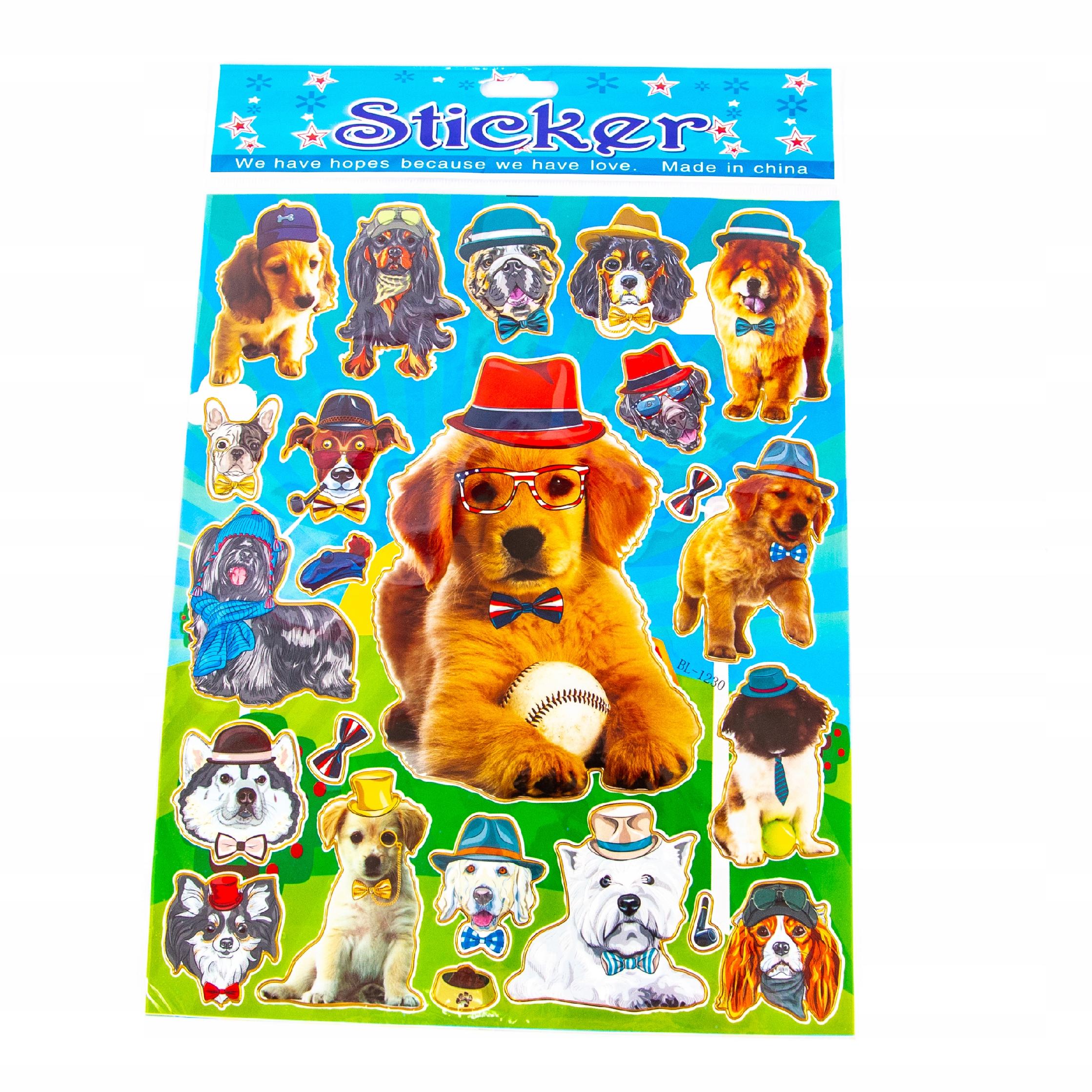 Zestaw Naklejek Pieski Naklejki Psy - Midex | Sklep EMPIK.COM