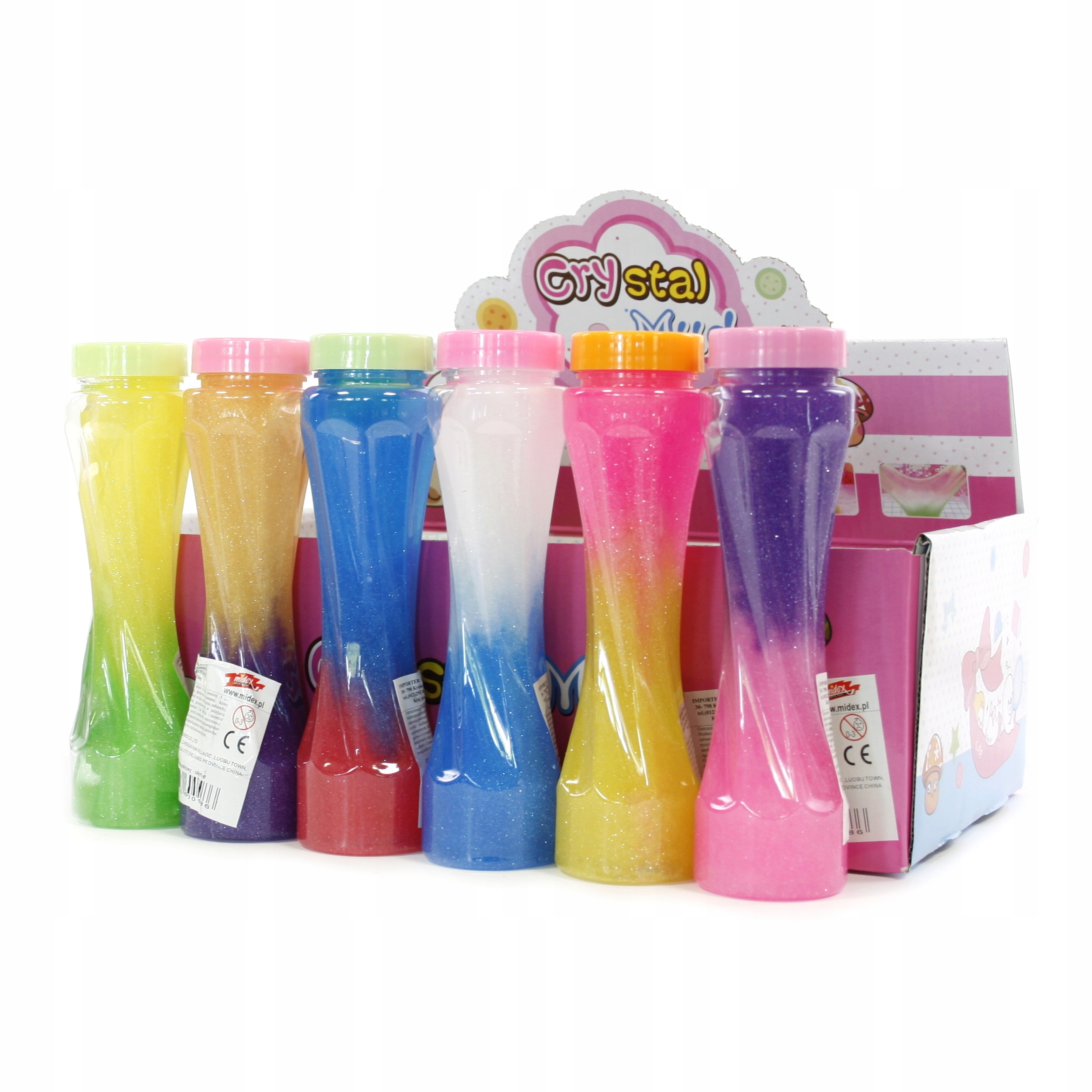 Duży Slime Glutek Masa Plastyczna Różne Kolory - Midex | Sklep EMPIK.COM