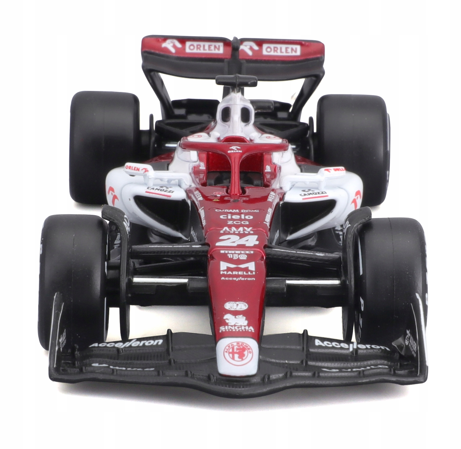 BOLID F1 Alfa Romeo ORLEN C42 Zhou 1:43 BBURAGO - Bburago | Sklep EMPIK.COM