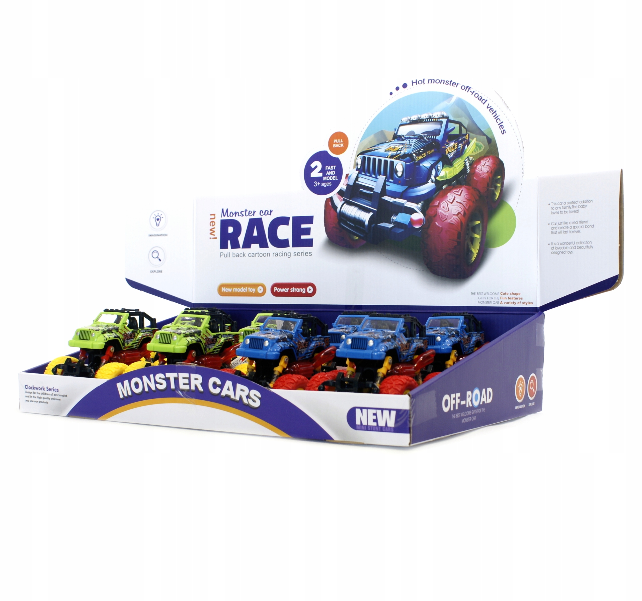 Resorak Samochód Terenowy Auto Różne Wzory - Midex | Sklep EMPIK.COM