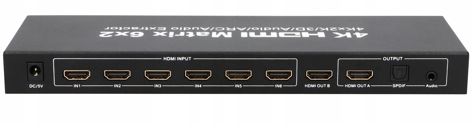 Matrix Switch Splitter Matryca Hdmi 6X2 Ultrahd 4K - PAWONIK | Sklep EMPIK.COM