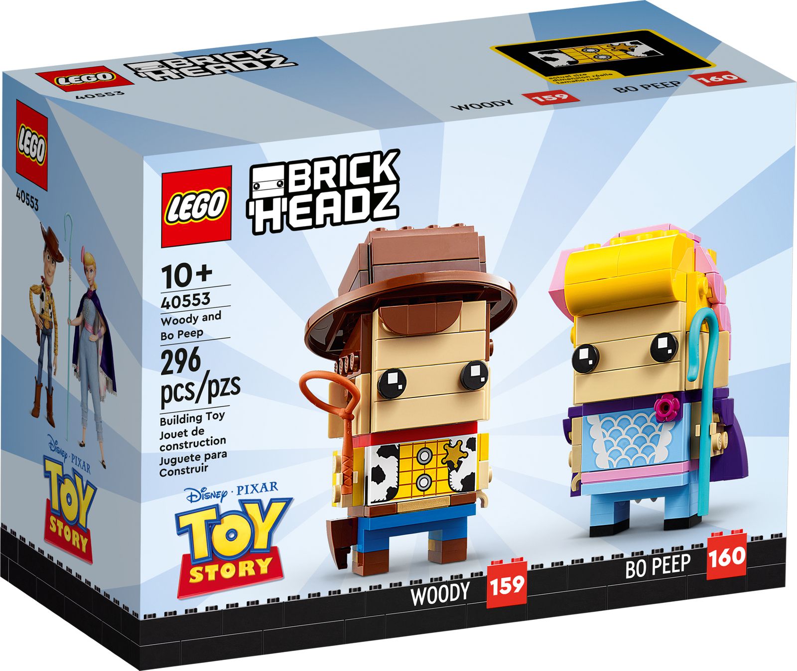 LEGO BrickHeadz, klocki, Toystory Chudy I Bou, 40553 - LEGO | Sklep ...