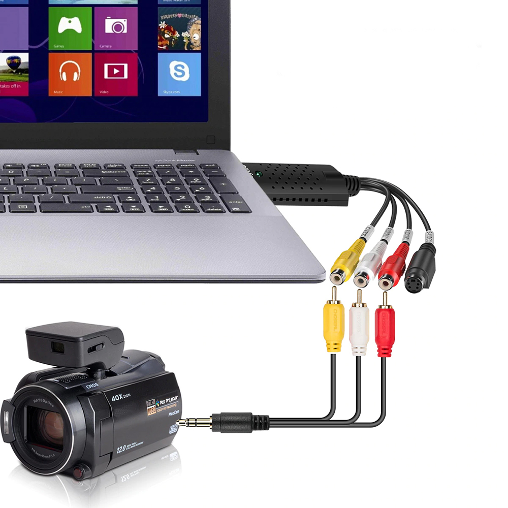 Video Grabber Zgrywanie Z Vhs Przegrywanie Dvd Cd - retoo | Sklep EMPIK.COM