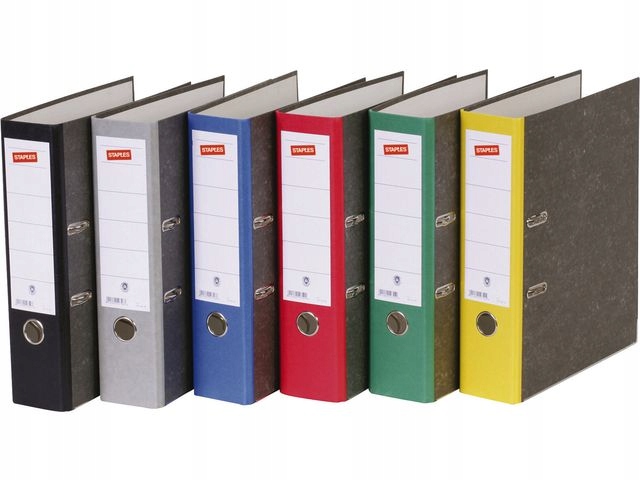 Segregator A4 5Cm Biały Dźwigniowy Staples - Inny producent | Sklep ...