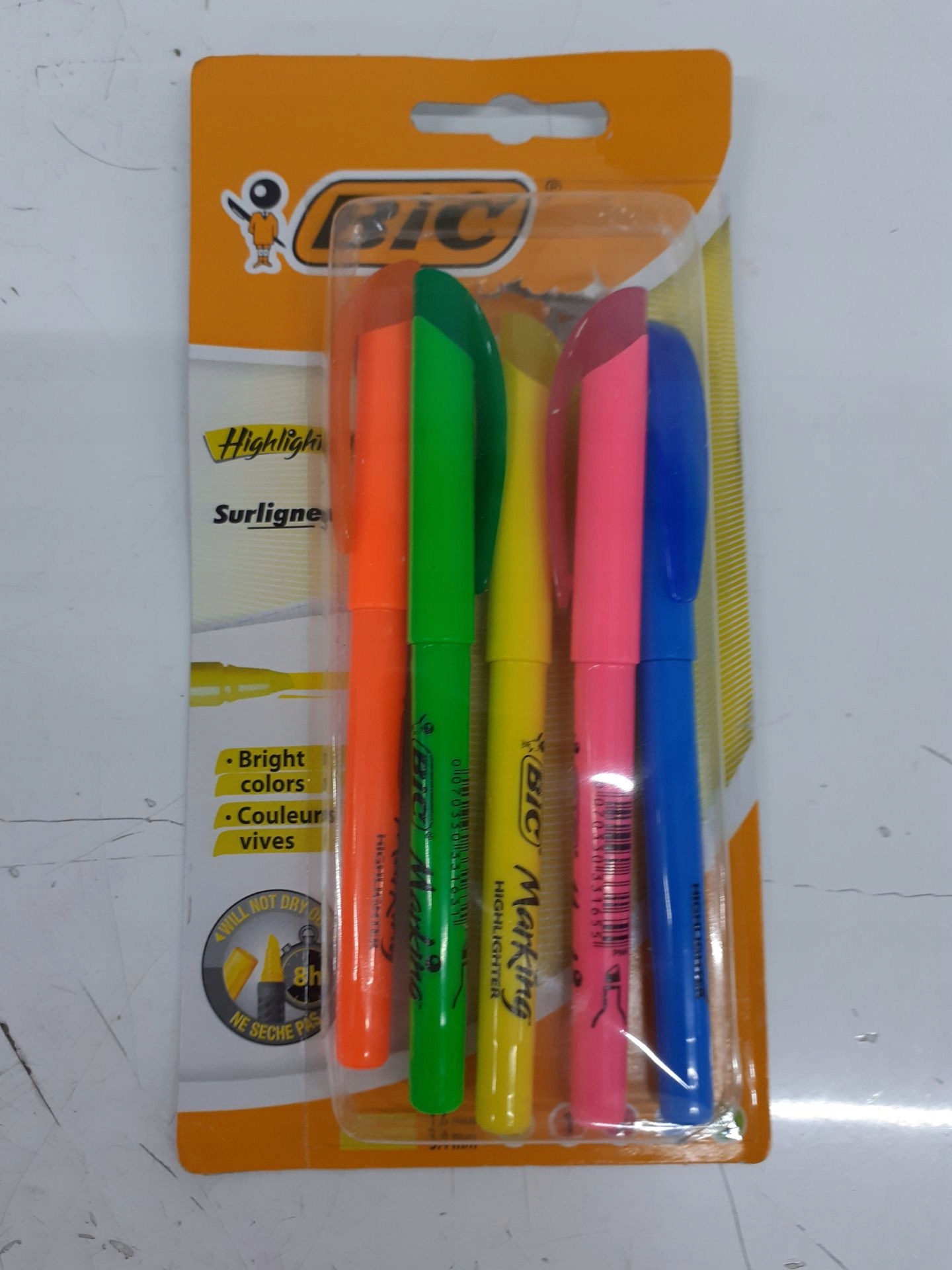 Zakreślacze Neonowe Flamaster Pisak 5 Szt Bic - BIC | Sklep EMPIK.COM