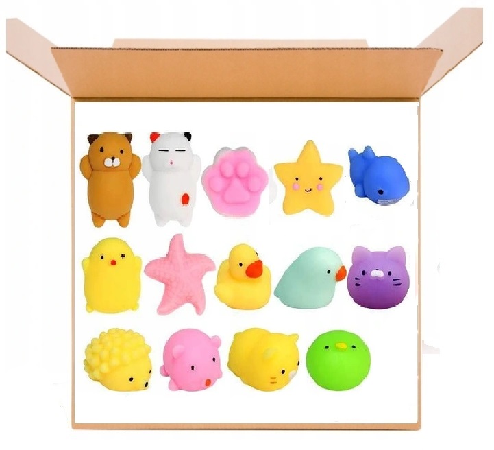 14 X Squishy Mochi Fidget Gniotki Pop It Gniotek - Inna marka | Sklep ...