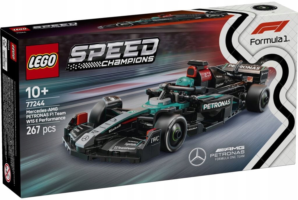 77244 - LEGO Speed Champions - Bolid F1® Mercedes-AMG W15 - Arena.pl