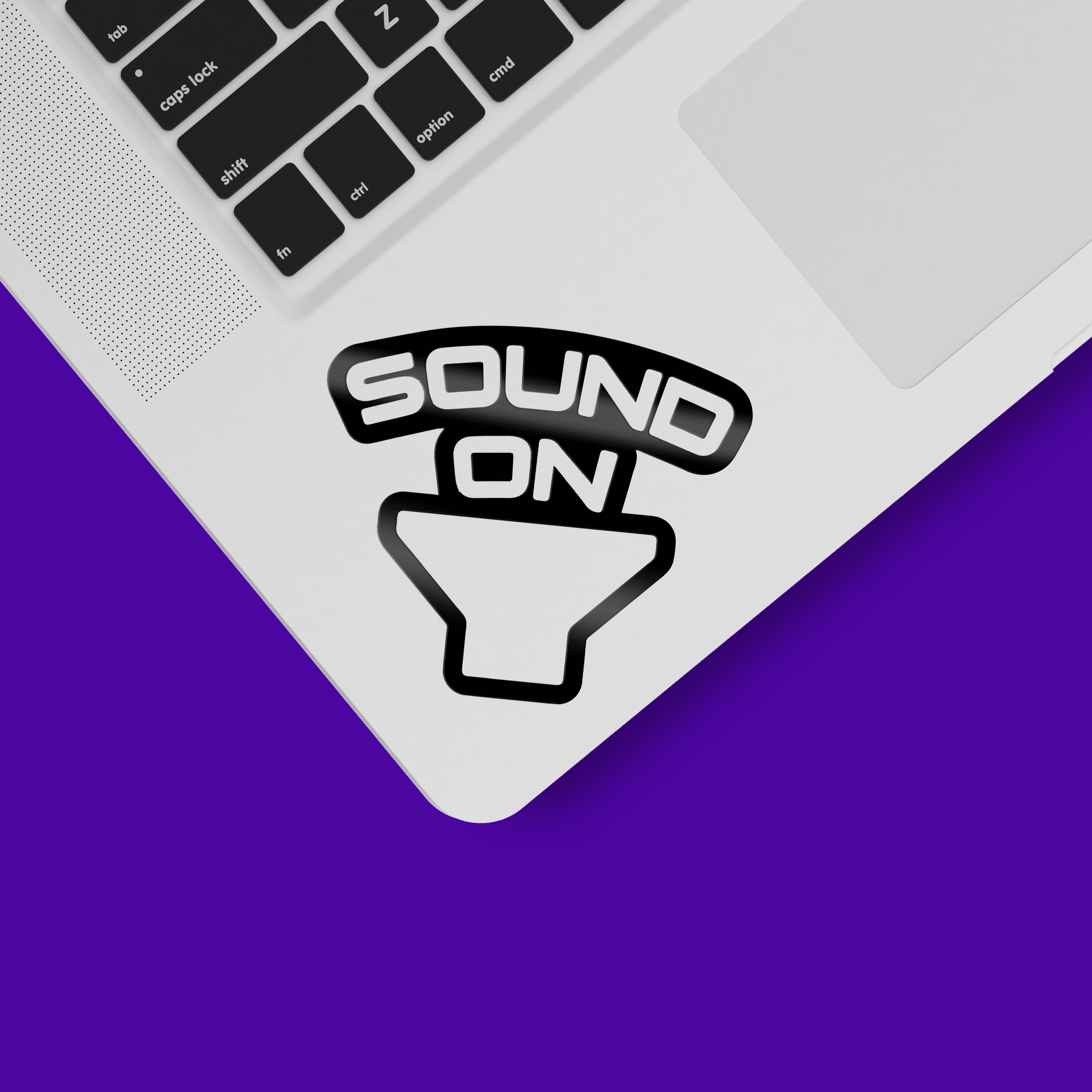 Naklejka na auto Sound on 15 cm - Sticky Studio | Motoryzacja Sklep ...