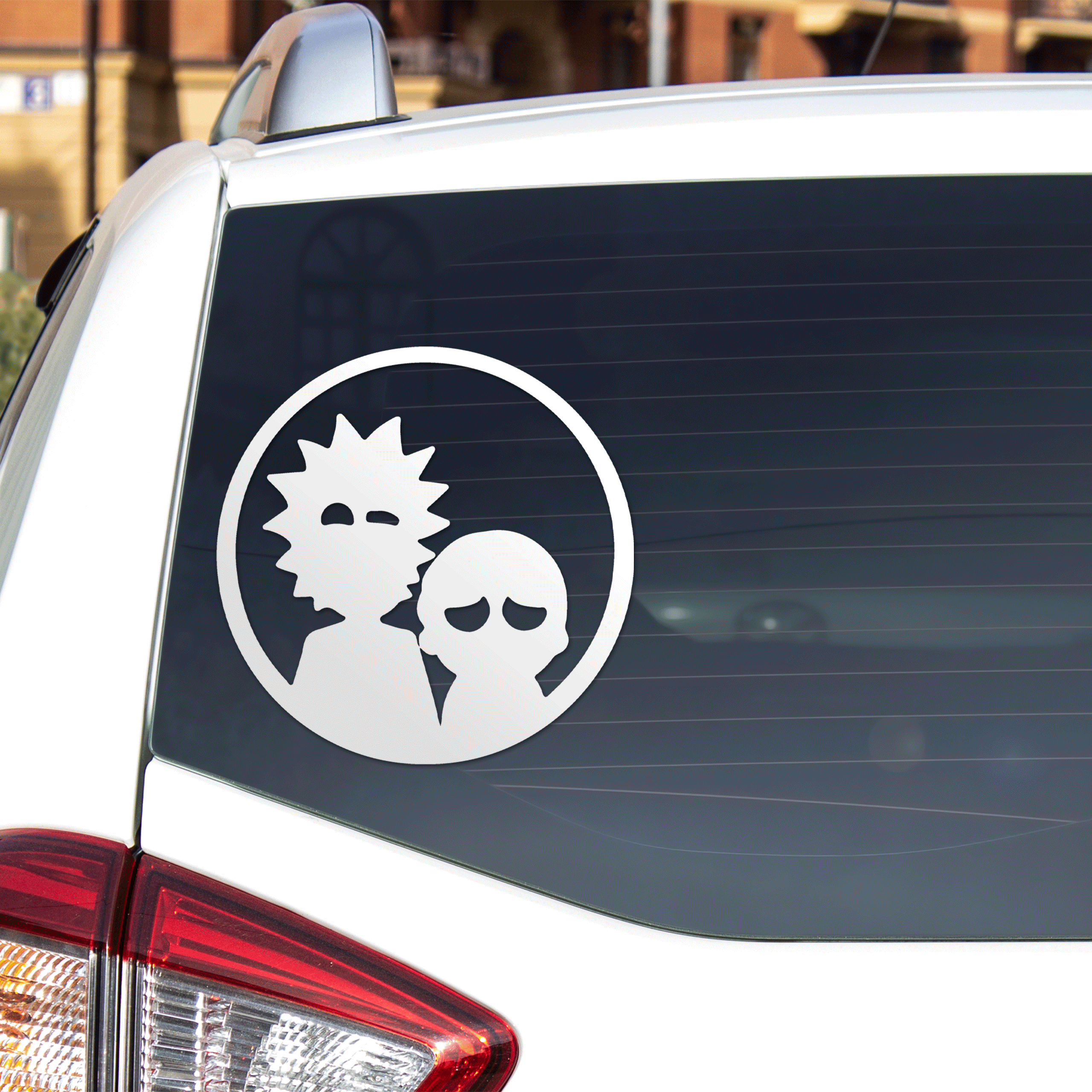 Naklejka Rick i Morty 2 15 cm - Sticky Studio | Motoryzacja EMPIK