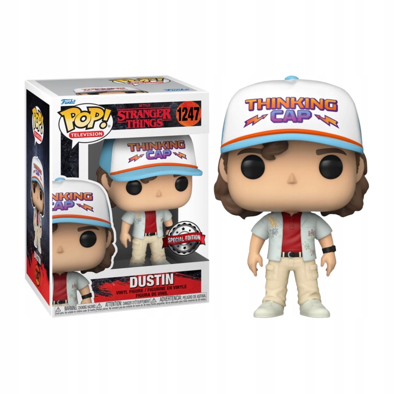 Figurka Funko Pop! Stranger Things Dustin Se 1247 - Funko | Sklep EMPIK.COM