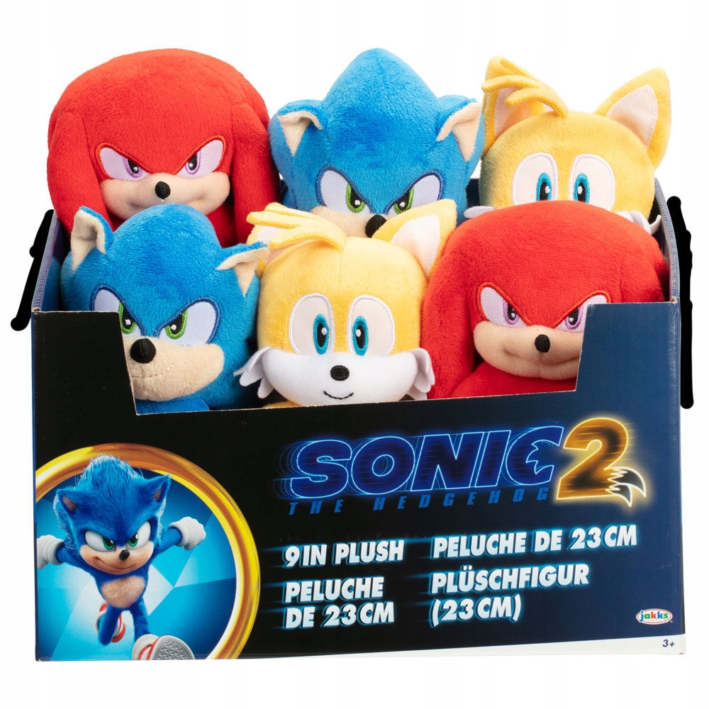 Sonic The Hedgehog Knuckles Maskotka Pluszak 23Cm, Jakks - Sonic ...