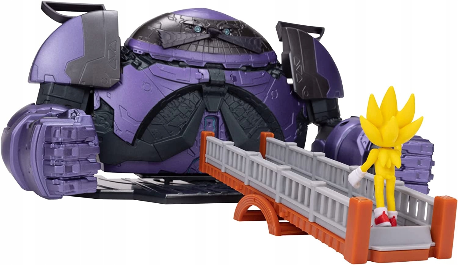 sonic the hedgehog zestaw figurek super sonic vs eggman, jakks - Jakks ...