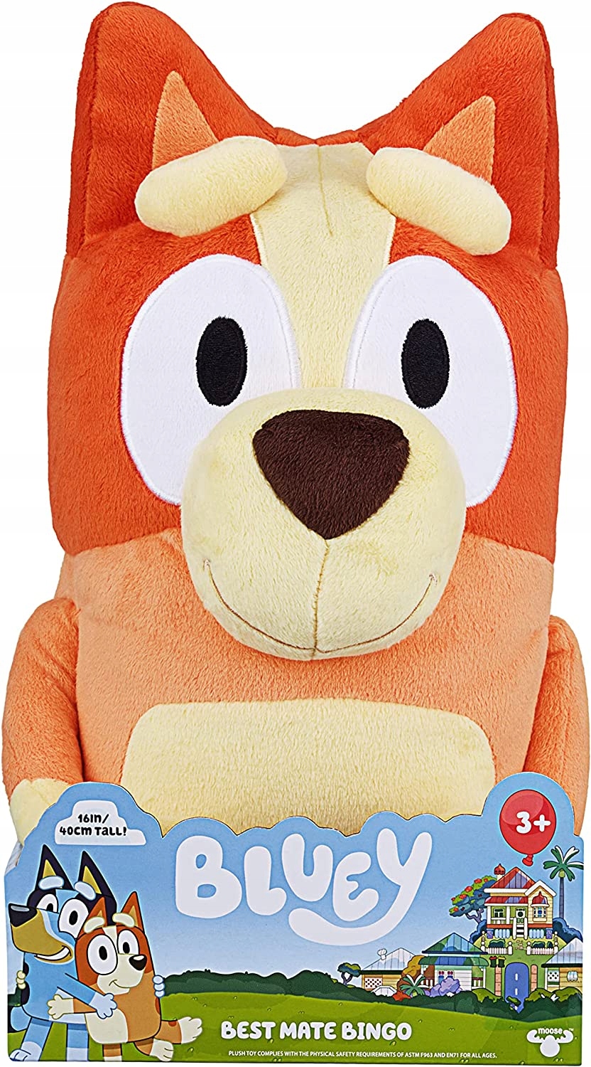 Bluey Best Mate Dingo Maskotka Pluszak 40 Cm Jumbo - Moose | Sklep ...