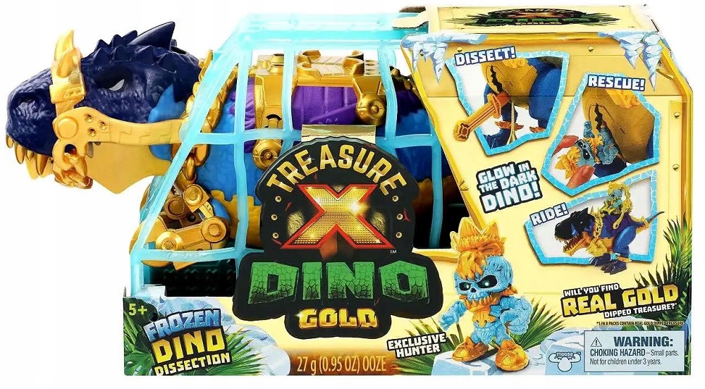 Treasurex Dino Gold Dinozaur T-Rex 16Poziomów - Moose | Sklep EMPIK.COM