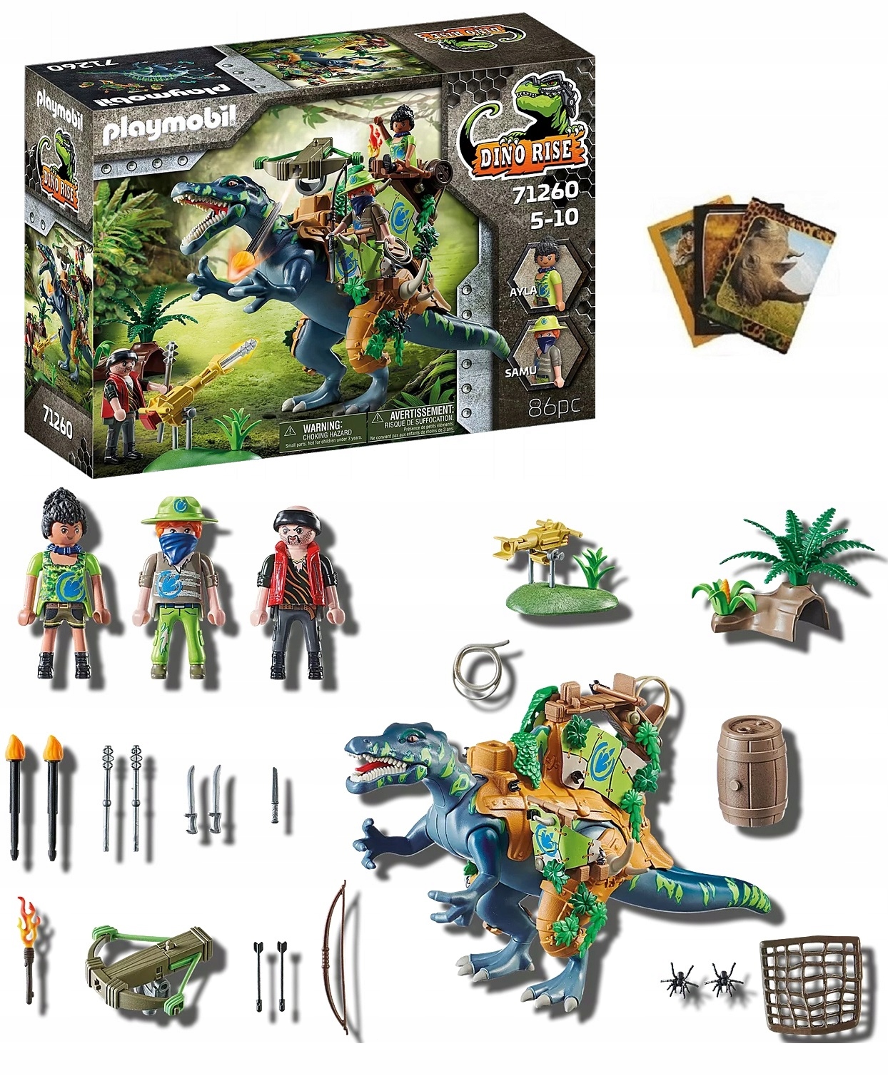 PLAYMOBIL, Spinozaur, 71260 - Playmobil | Sklep EMPIK.COM