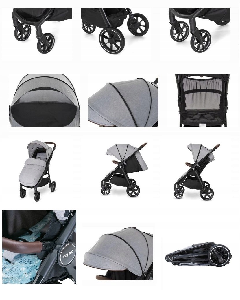 WÓZEK SPACEROWY ESPIRO LOOK 2023 DO 22kg - Espiro | Sklep EMPIK.COM