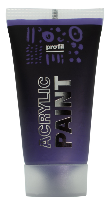 Profil Acrylic Paint Farba Akrylowa Fioletowa Tubka 50 Ml Do Malowania ...