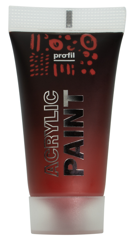 Profil Acrylic Paint Farba Akrylowa Czerwona Tubka 50 Ml Do Malowania ...
