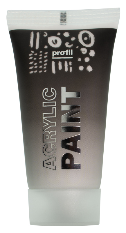 Profil Acrylic Paint Farba Akrylowa Biała Tubka 50 Ml Do Malowania ...