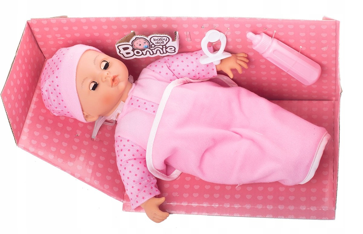Gumowa Lalka Bobasek Baby, Miękka Lala Mówiąca - Inna marka | Sklep ...