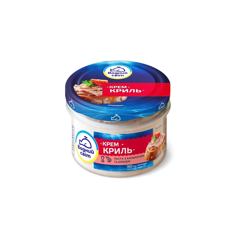 Pasta z kawioru gromadnika z mięsem z kryla "Wodny świat" sloik 160g ...